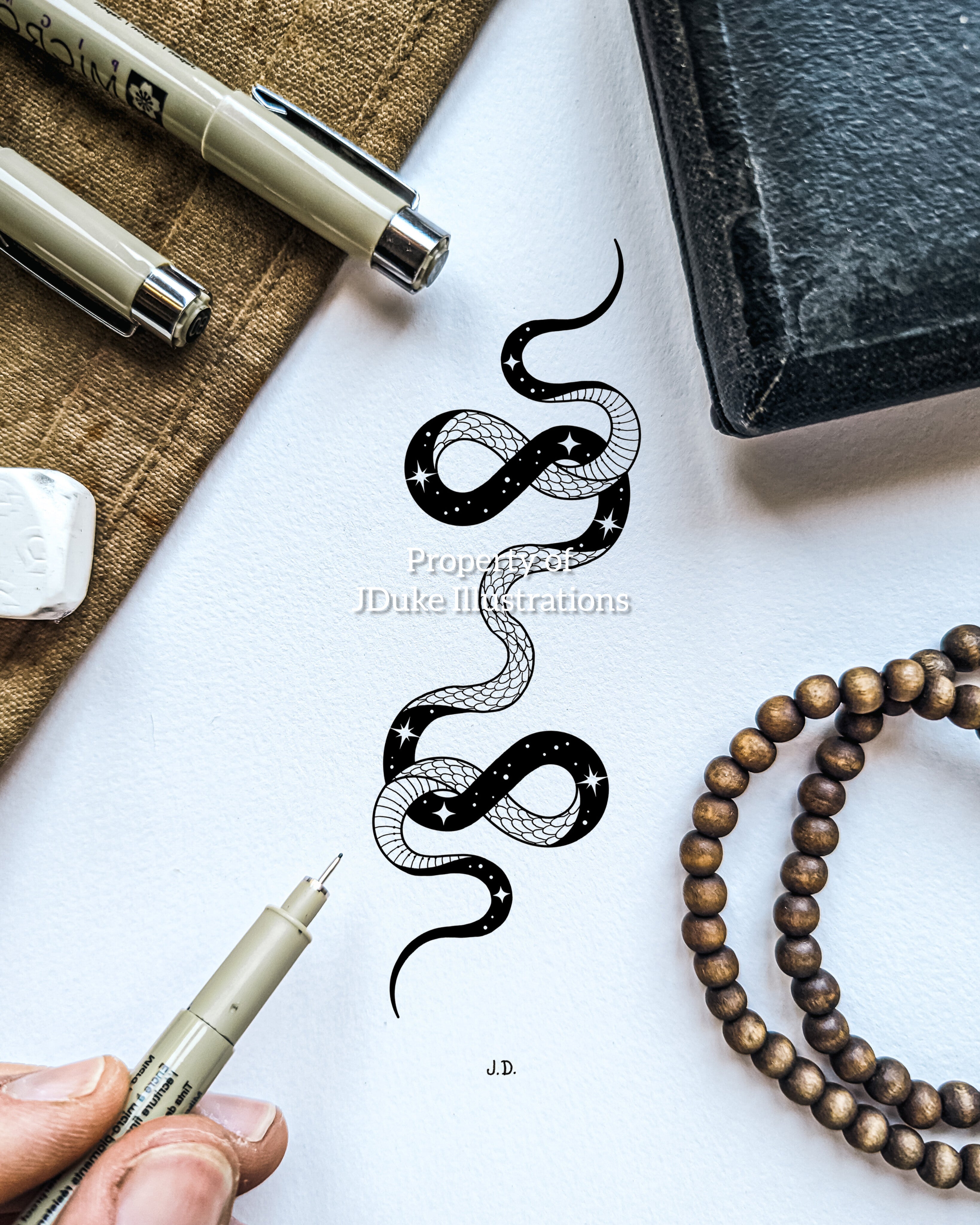 No Headed Snakes – JD Illustrations Ltd