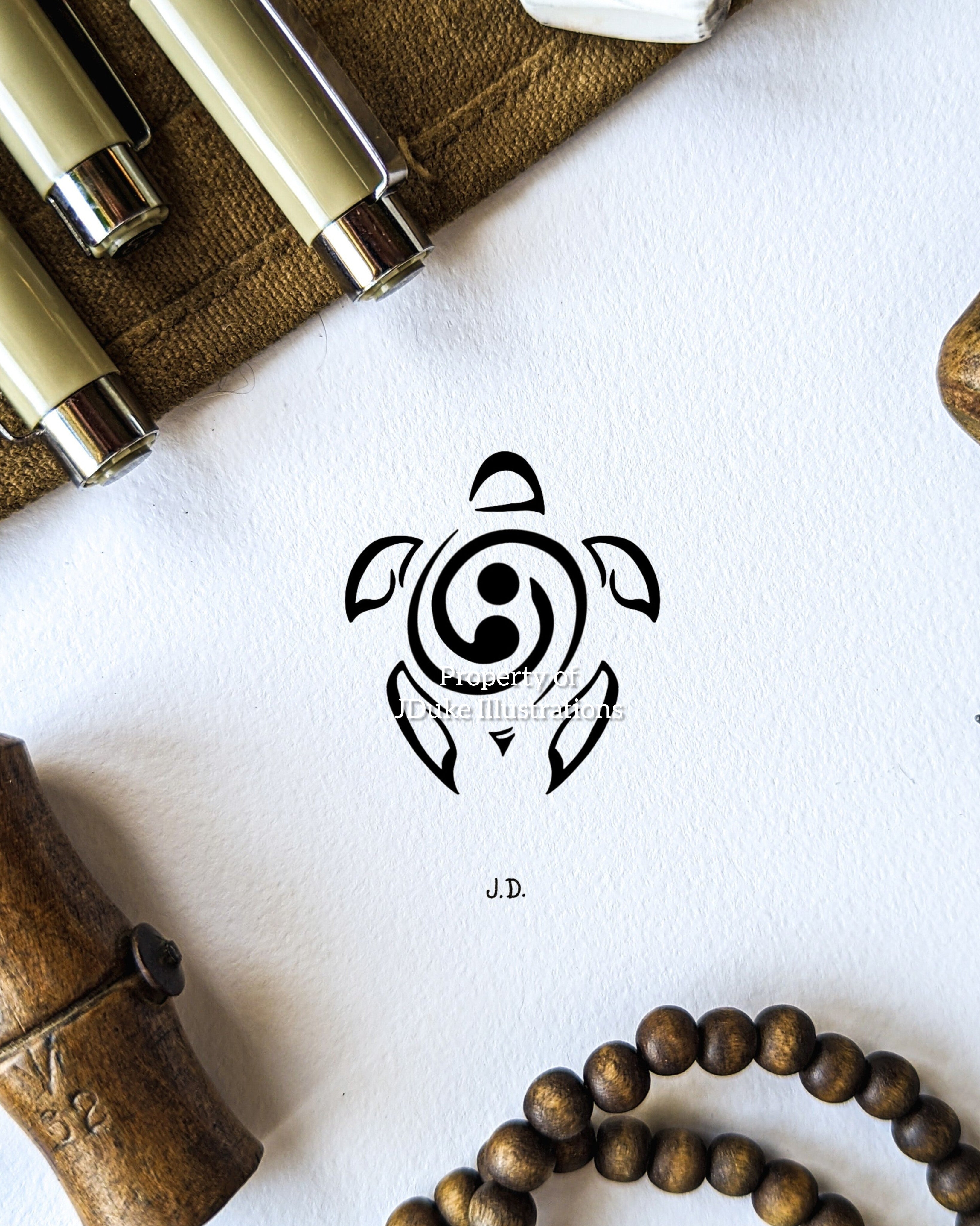 Turtle Semicolon – JD Illustrations Ltd