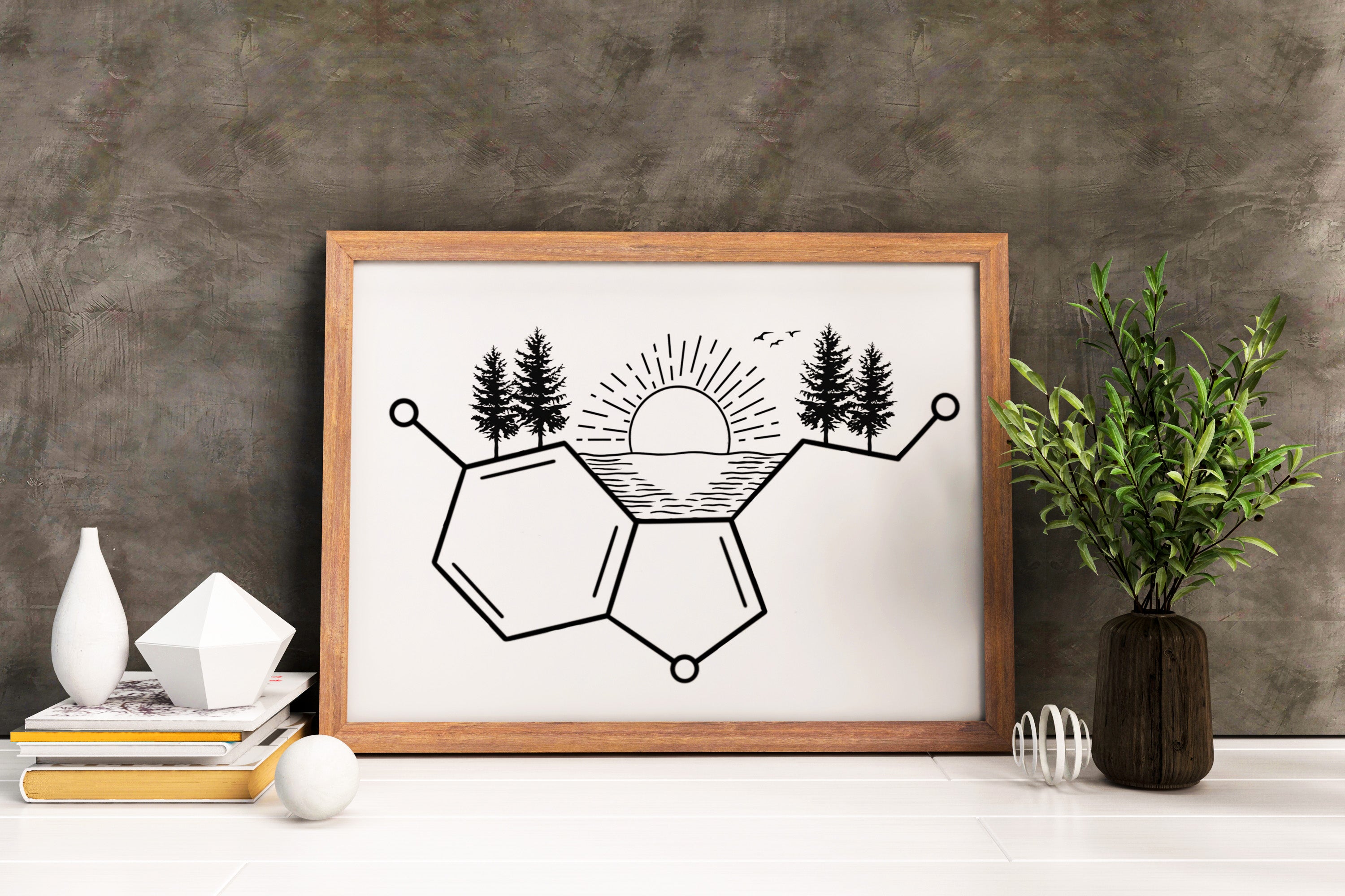 Serotonin Element 3 – JD Illustrations Ltd