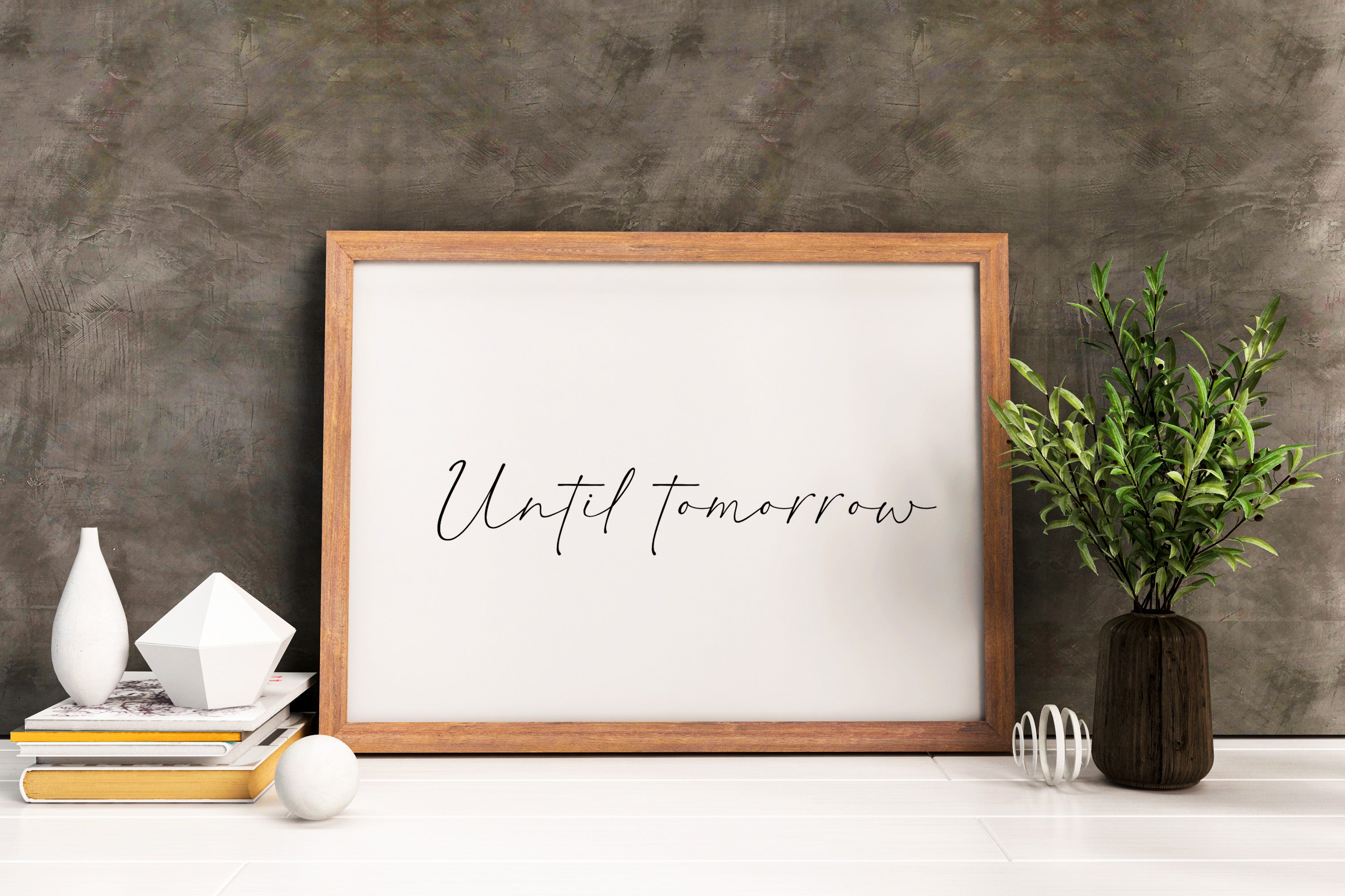 Until tomorrow – JD Illustrations Ltd
