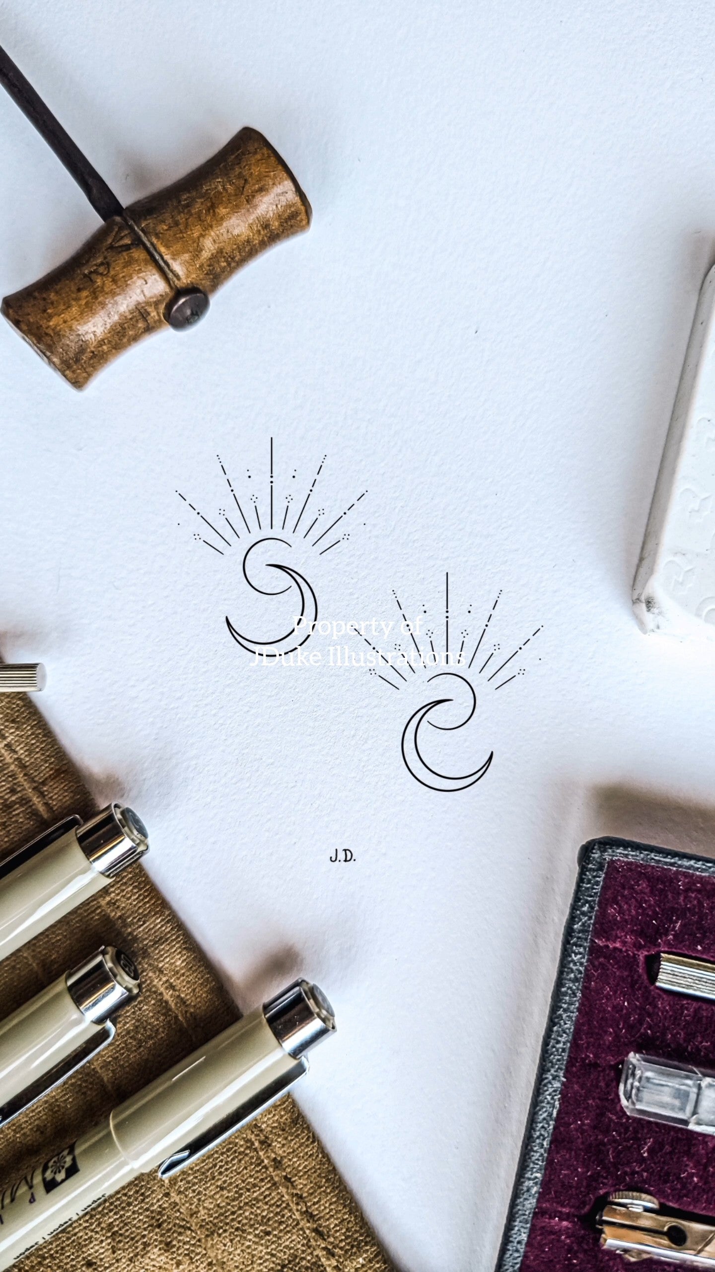 Sun and Moon – JD Illustrations Ltd