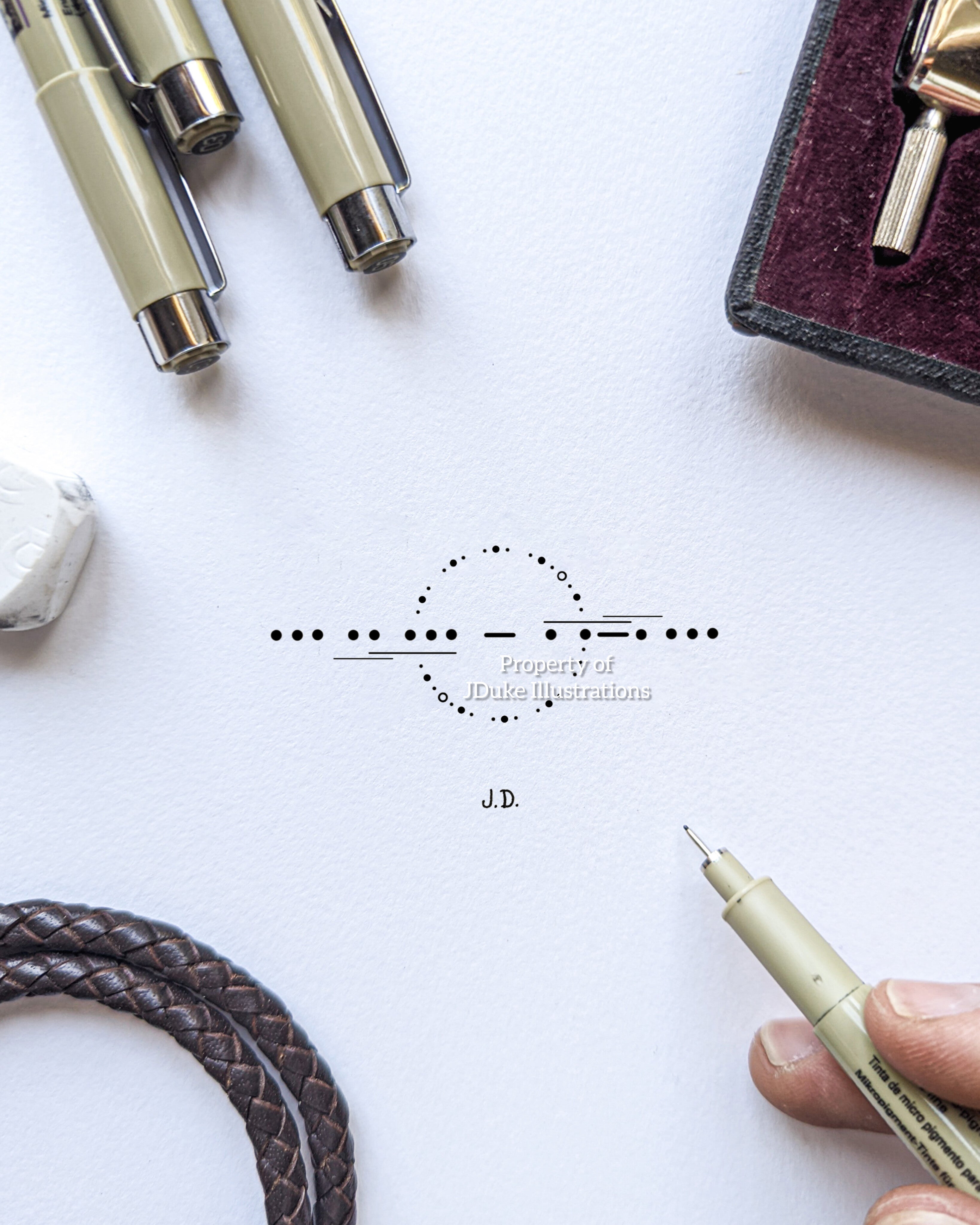 Sisters - Morse Code – JD Illustrations Ltd
