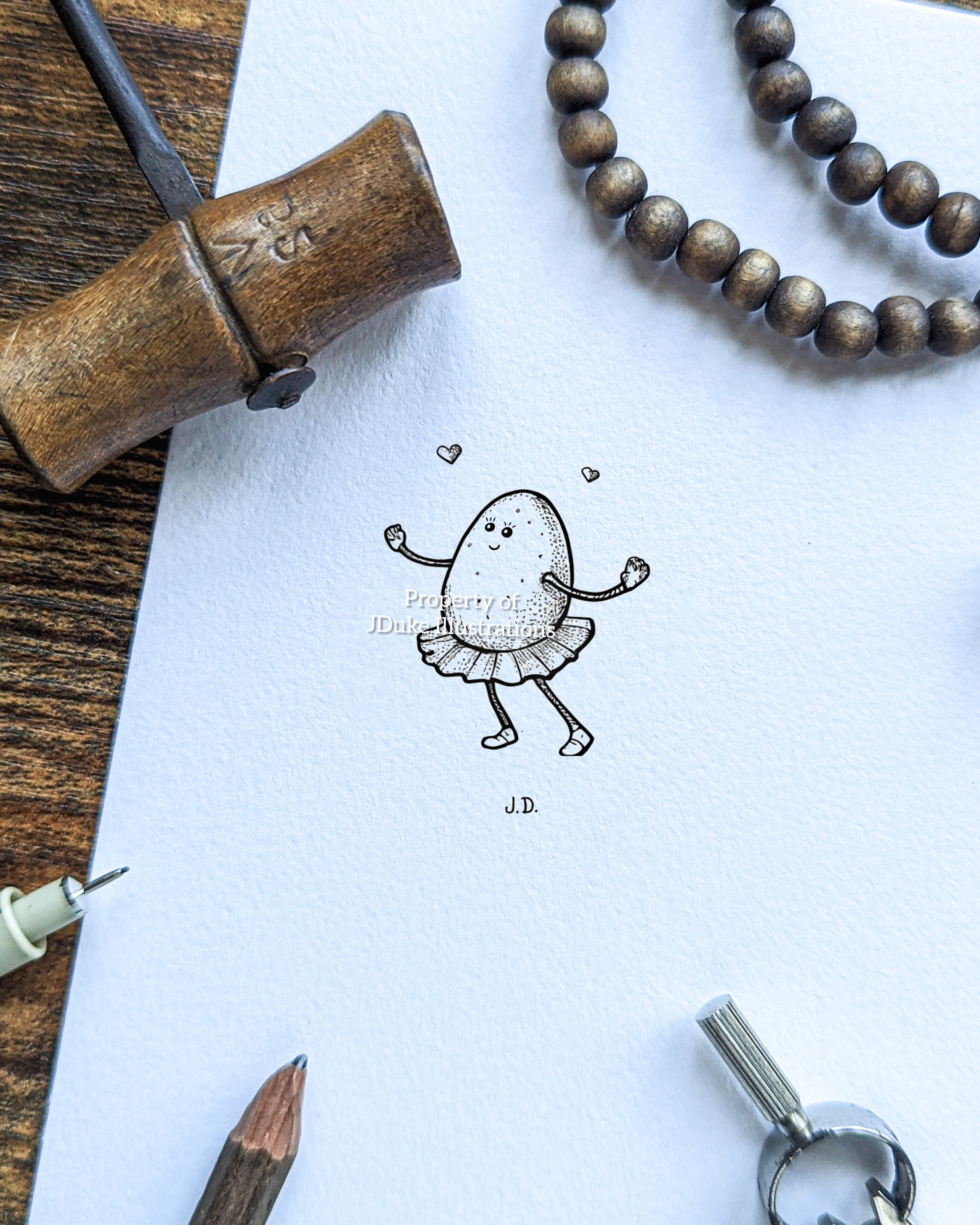 Dancing Spud / Potato – JD Illustrations Ltd