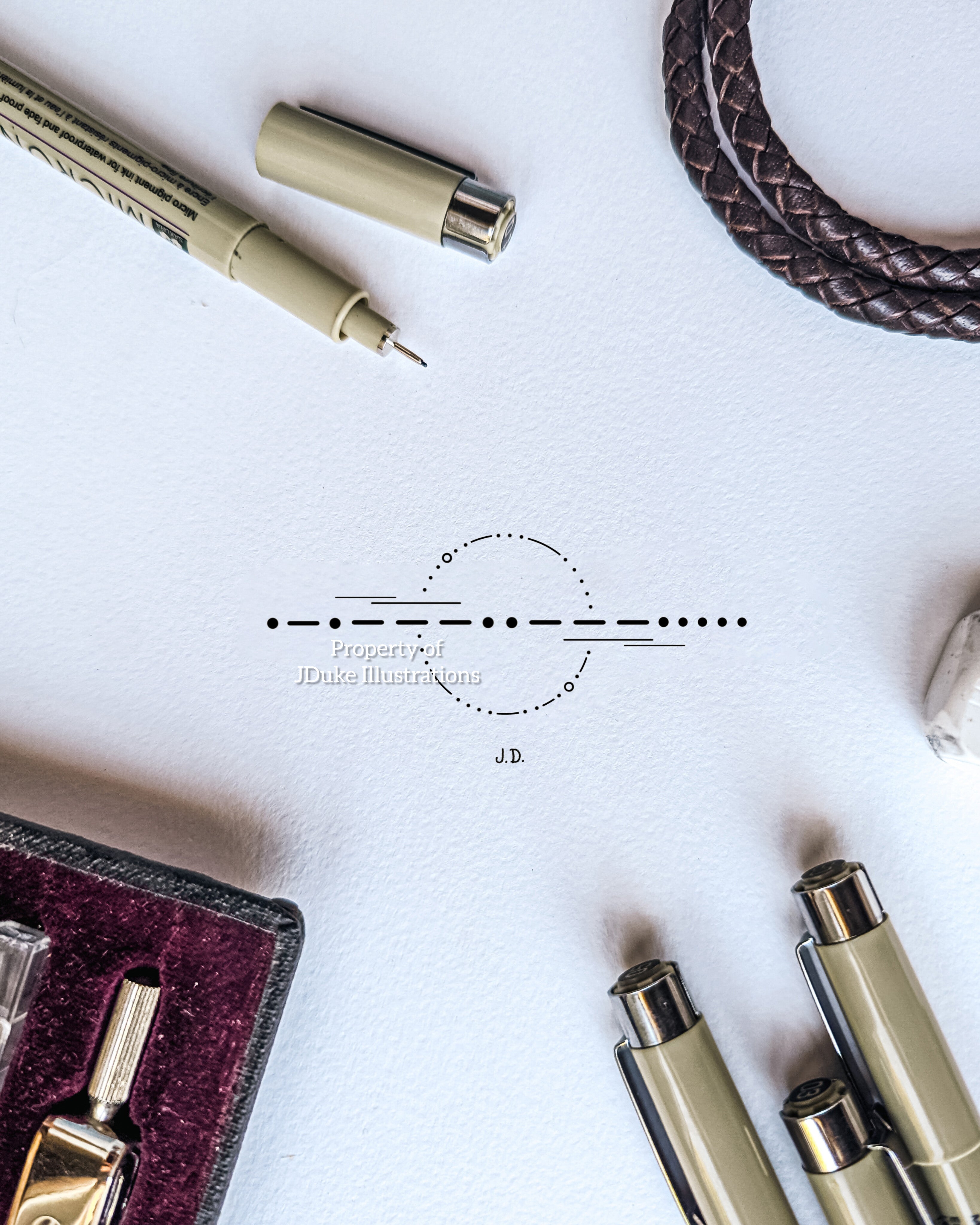 Enough (Morse Code) – JD Illustrations Ltd