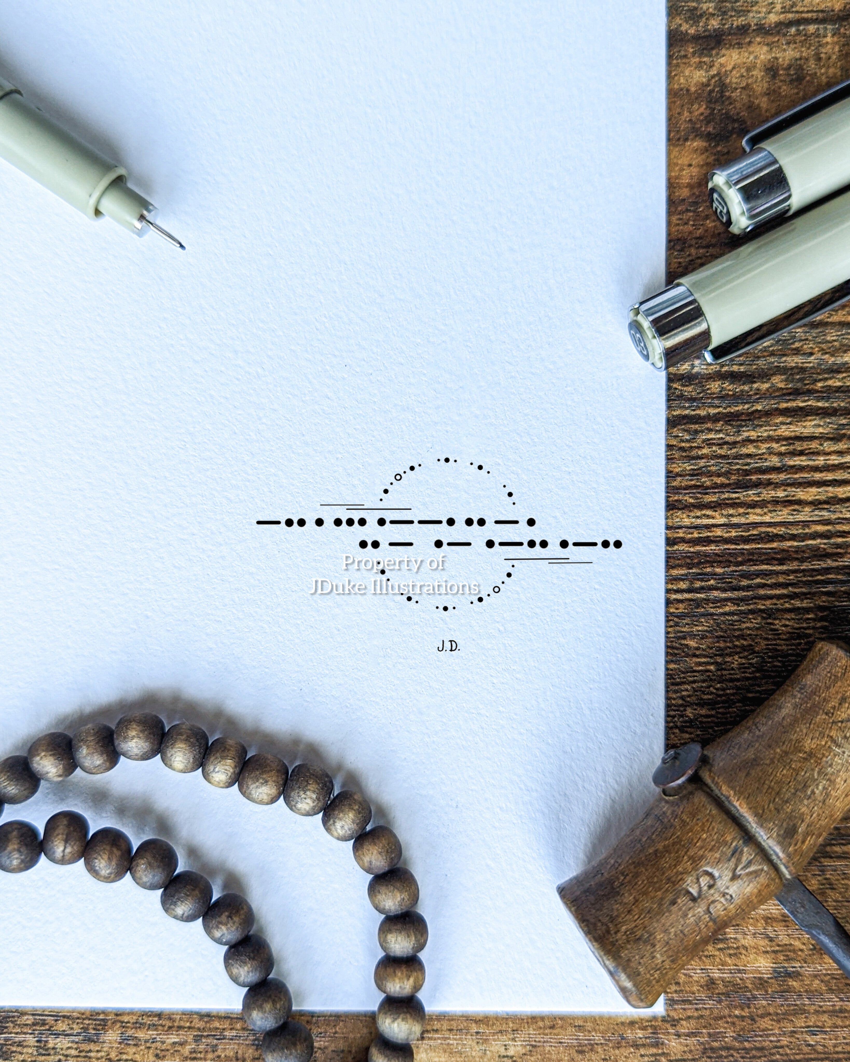 Despite it all - Morse Code – JD Illustrations Ltd